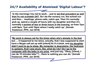 Women in the Online Gig Economy | PDF | Daycare and Pre-School | Parenting