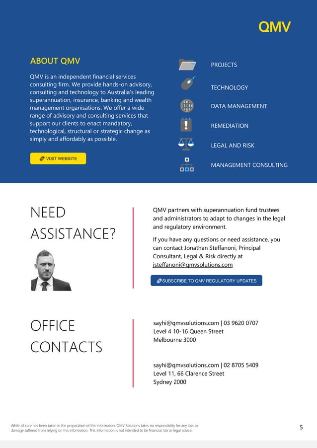 QMV Regulatory Update - January 2019 | PDF