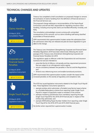 QMV Legal & Regulatory Update - March 2019 | PDF