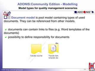 Quality management with ADONIS:Community Edition | PPT
