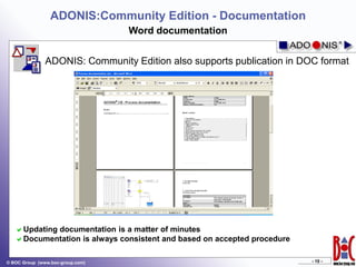 Quality management with ADONIS:Community Edition