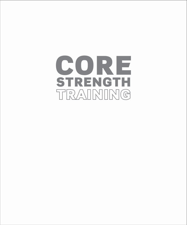 Core strengthtraining | PDF