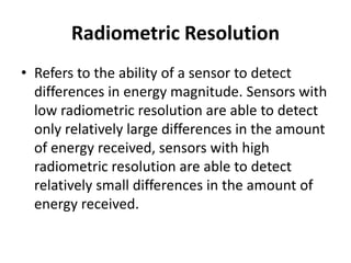 Remote sensing | PPTX