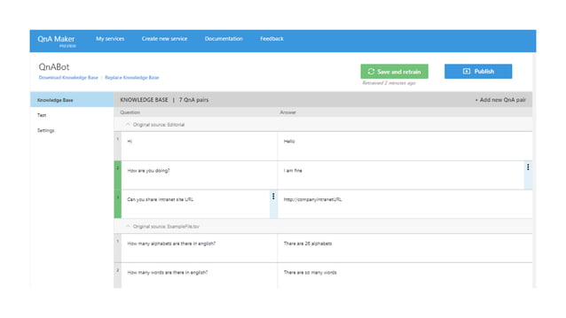QnA Bot Framework | PPTX
