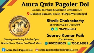 QNA ONLINE QUIZ LEAGUE FINAL by Amra Quiz Pagoler Dol | PDF