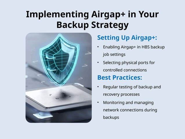 Next-Gen Data Protection with QNAP AirGap+ | PPTX