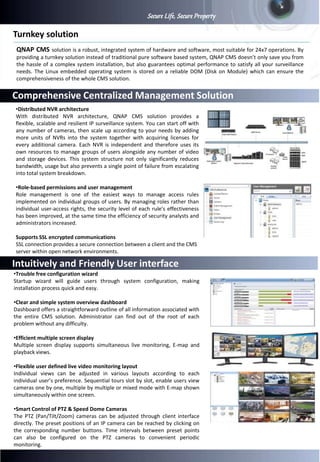 Qnap CMS NVR - Info Tech Middle East - Dubai | PDF