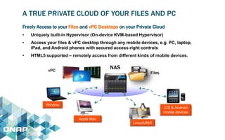 QNAP NAS Presentation The New Era of NAS | PPTX