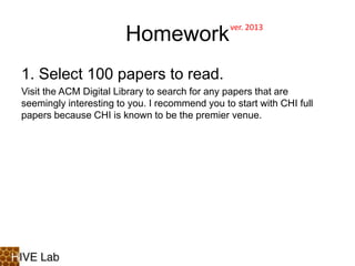 QnDReview: Read 100 CHI Papers in 7 Hours | PPT