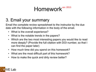 QnDReview: Read 100 CHI Papers in 7 Hours | PPT