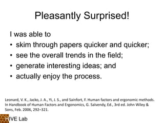 QnDReview: Read 100 CHI Papers in 7 Hours | PPT