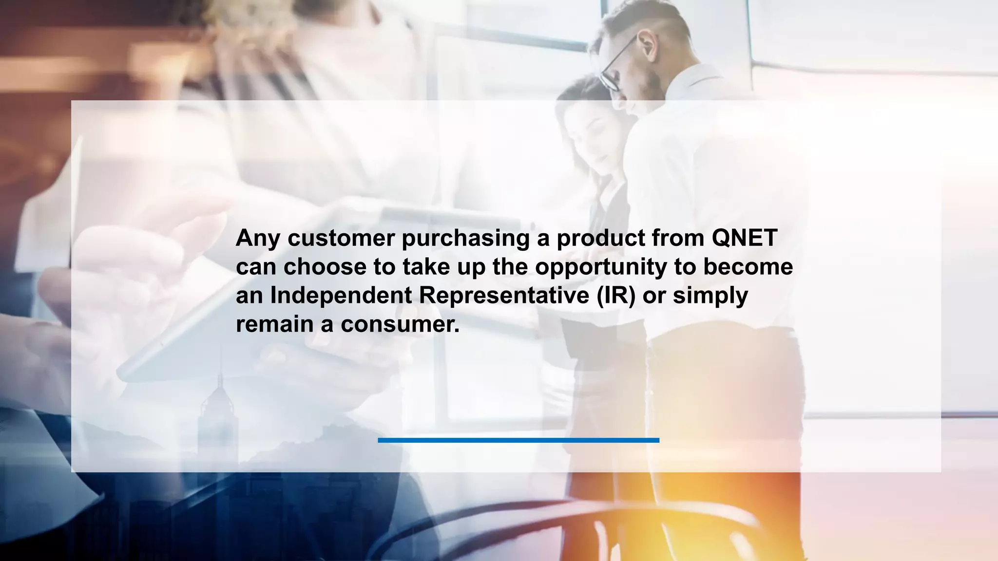Business Model of Qnet | PPT