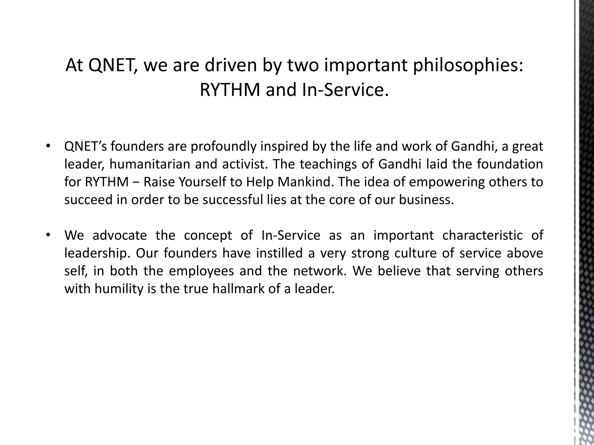 Qnet asia’s leading direct selling company | PPTX