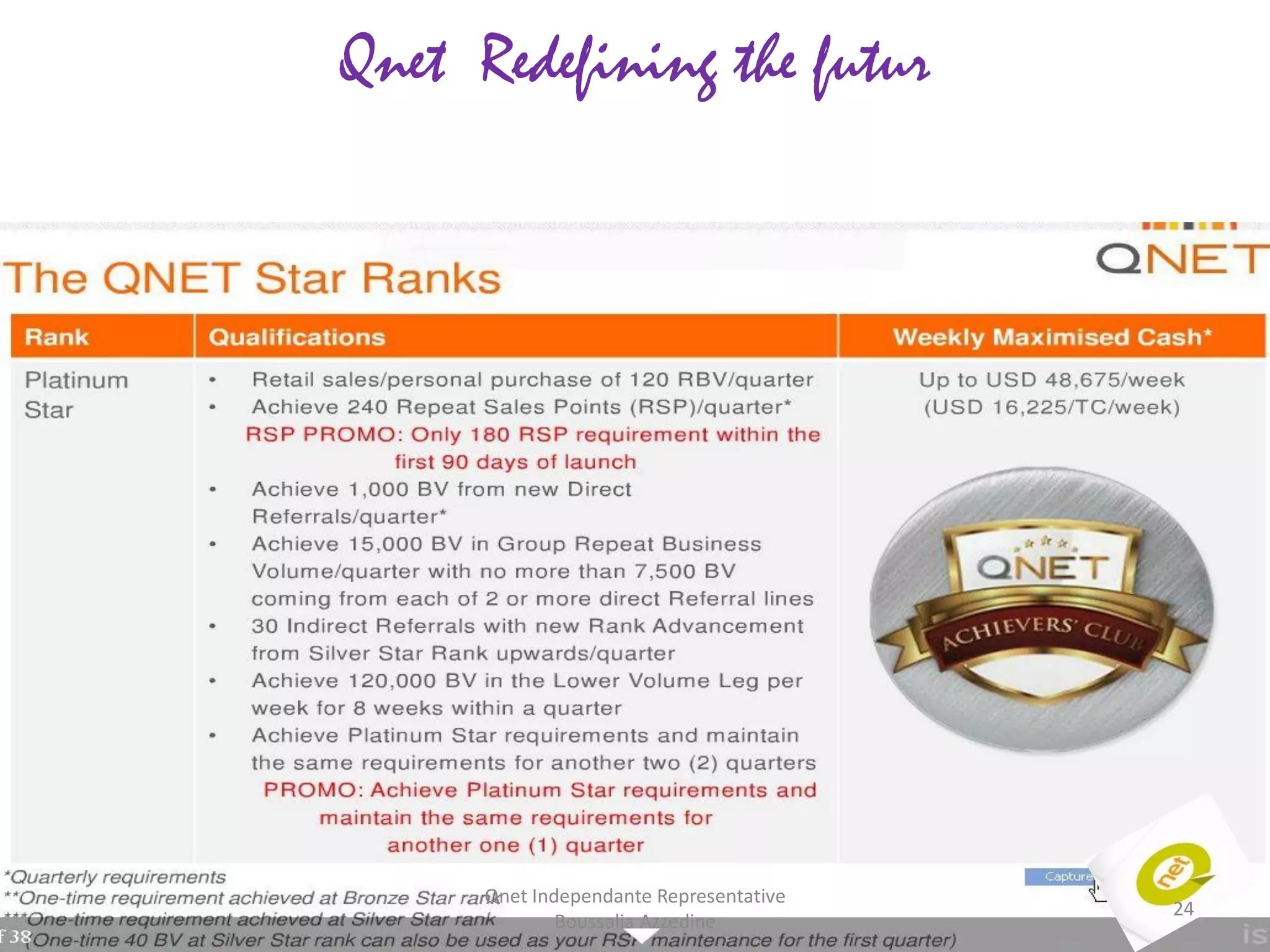 Qnet complan and registration | PPT