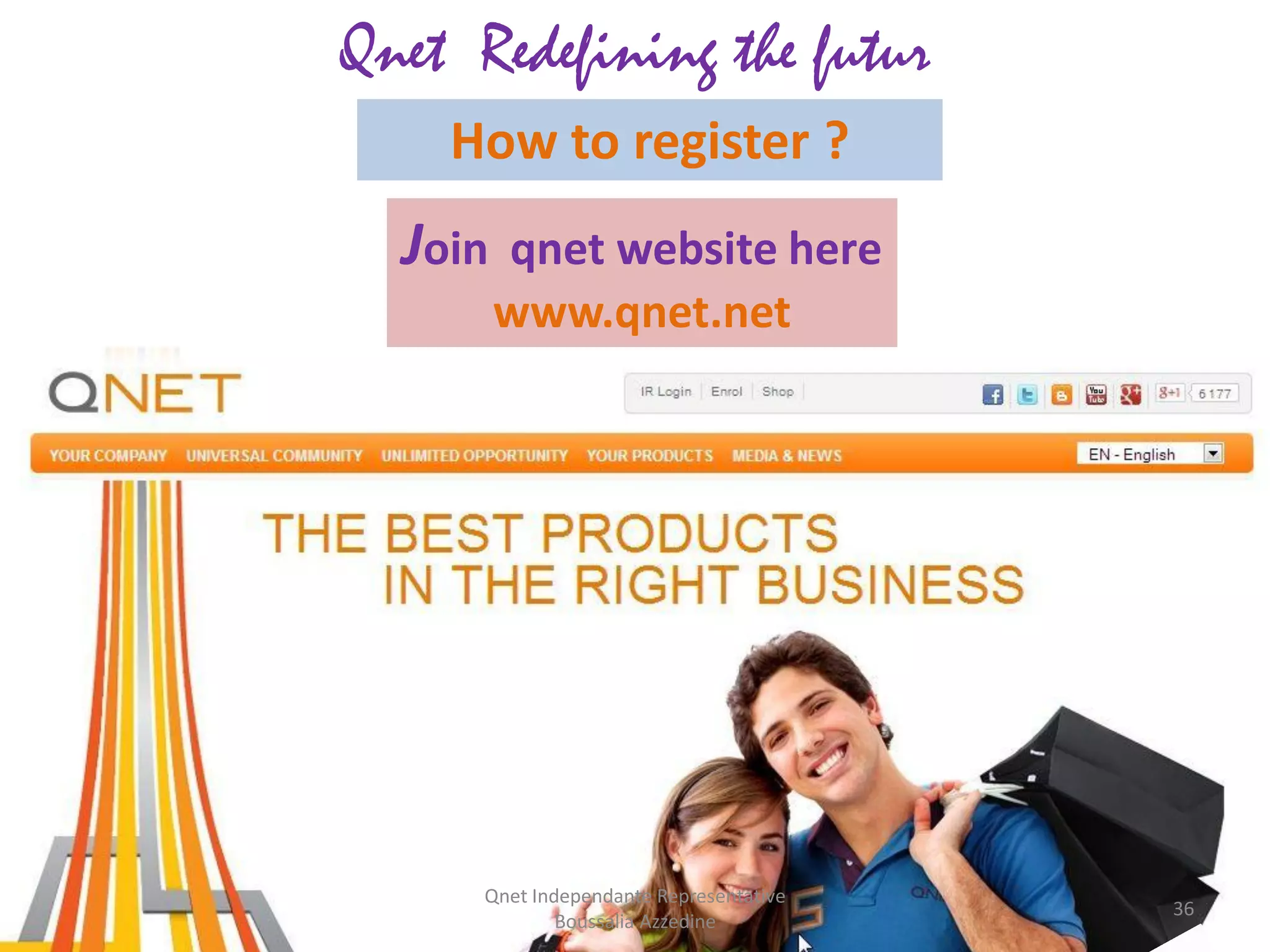 Qnet complan and registration | PPT