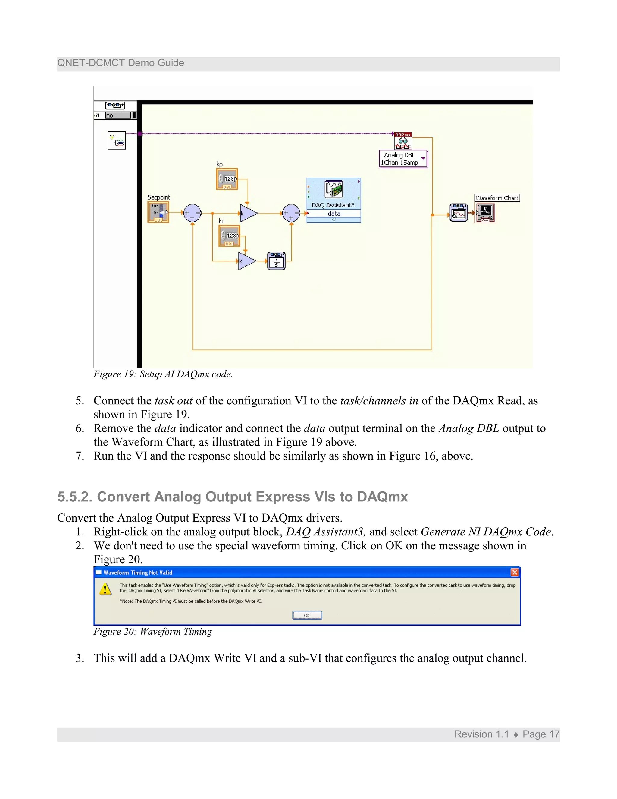 Qnet dc motor control demo guide | PDF