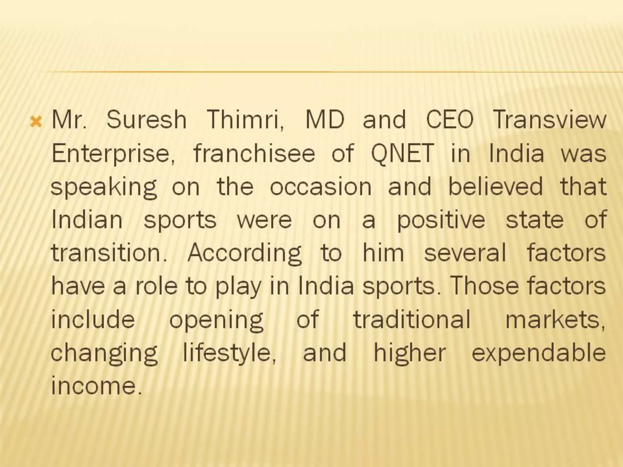 Qnet india | PDF