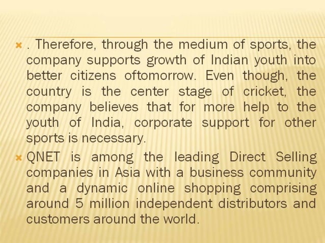 Qnet india | PDF