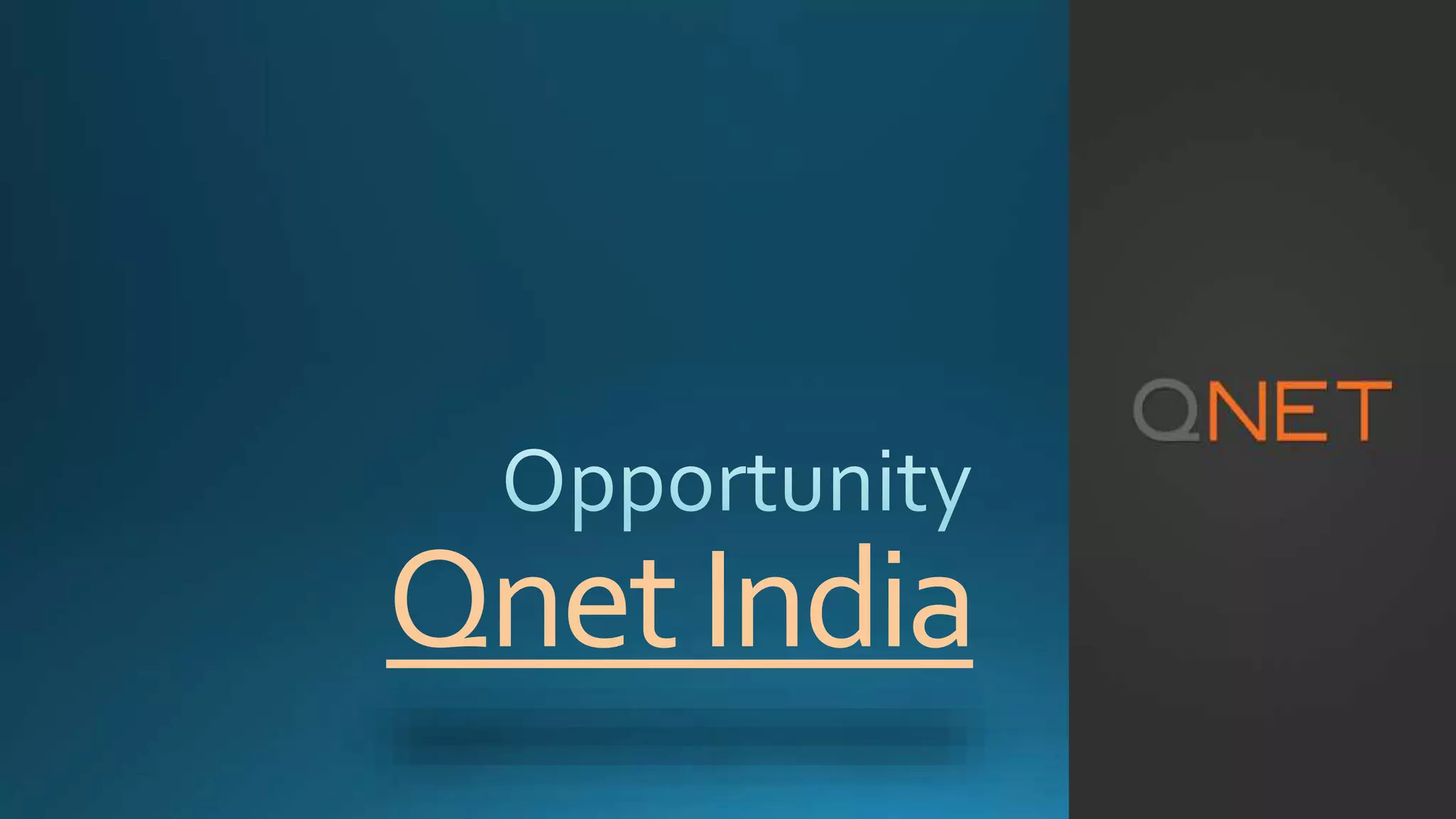 Qnet india | PPTX