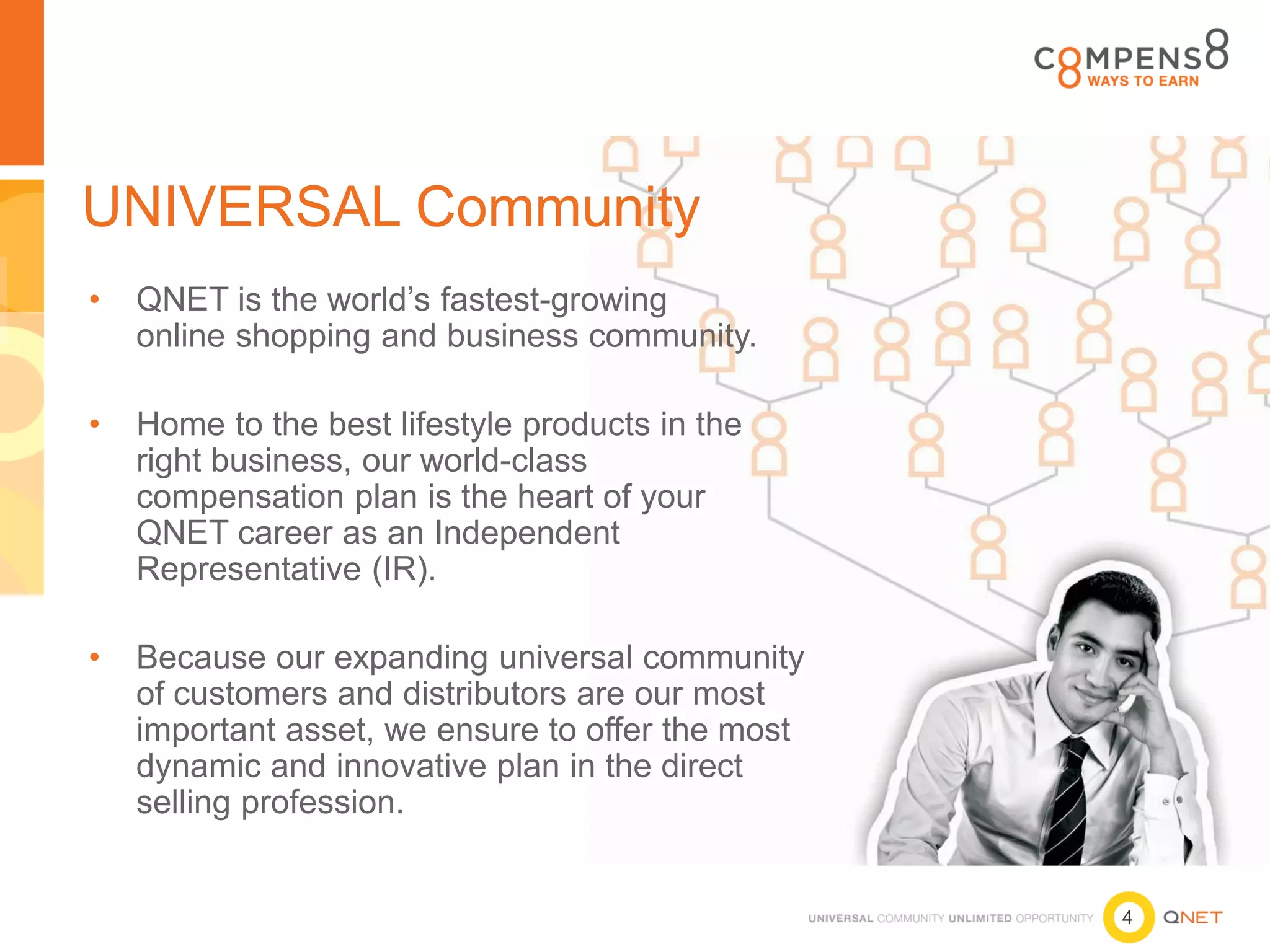 Qnet q infinite compensation plan presentation | PDF