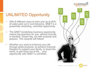 Qnet q infinite compensation plan presentation | PDF
