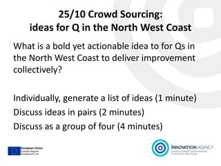 Q network session - Knowledge session: systems thinking | PPT