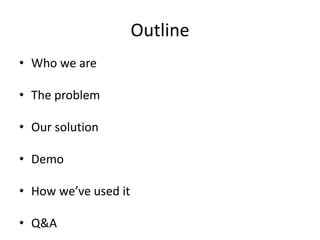 Shmoocon 2015 - httpscreenshot | PDF