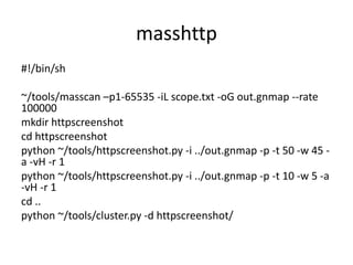 Shmoocon 2015 - httpscreenshot | PDF
