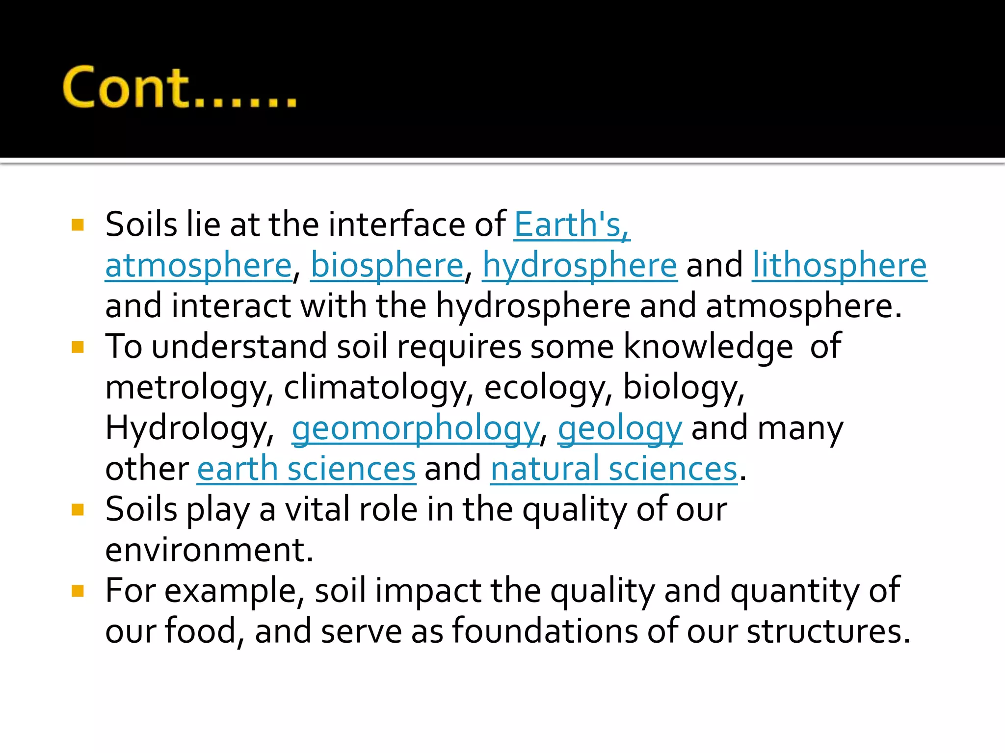 Soil and its types | PPTX