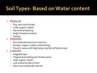 Soil and its types | PPTX