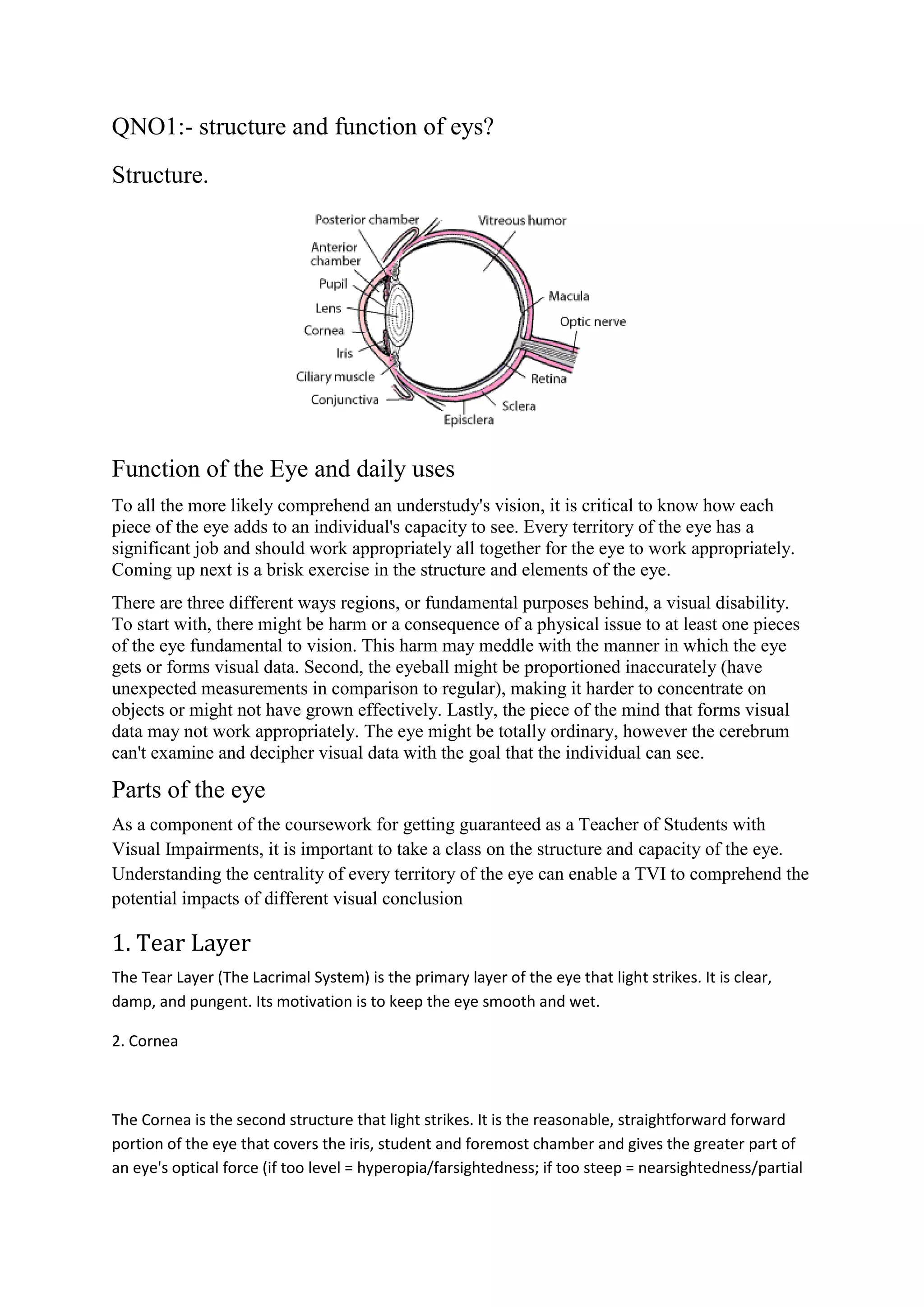 structure and fuction of eyes and ears,types of memory,sharpe memory ...