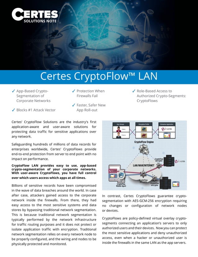 Solution note-cryptoflow-lan | PDF