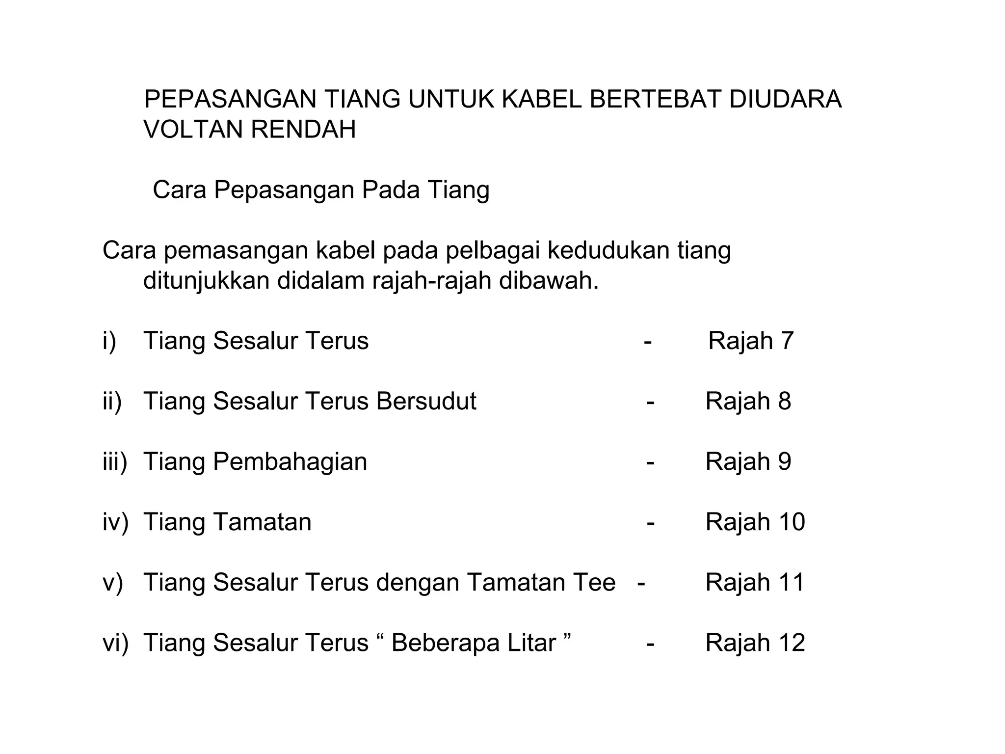 Nota abc kabel 1 | PDF