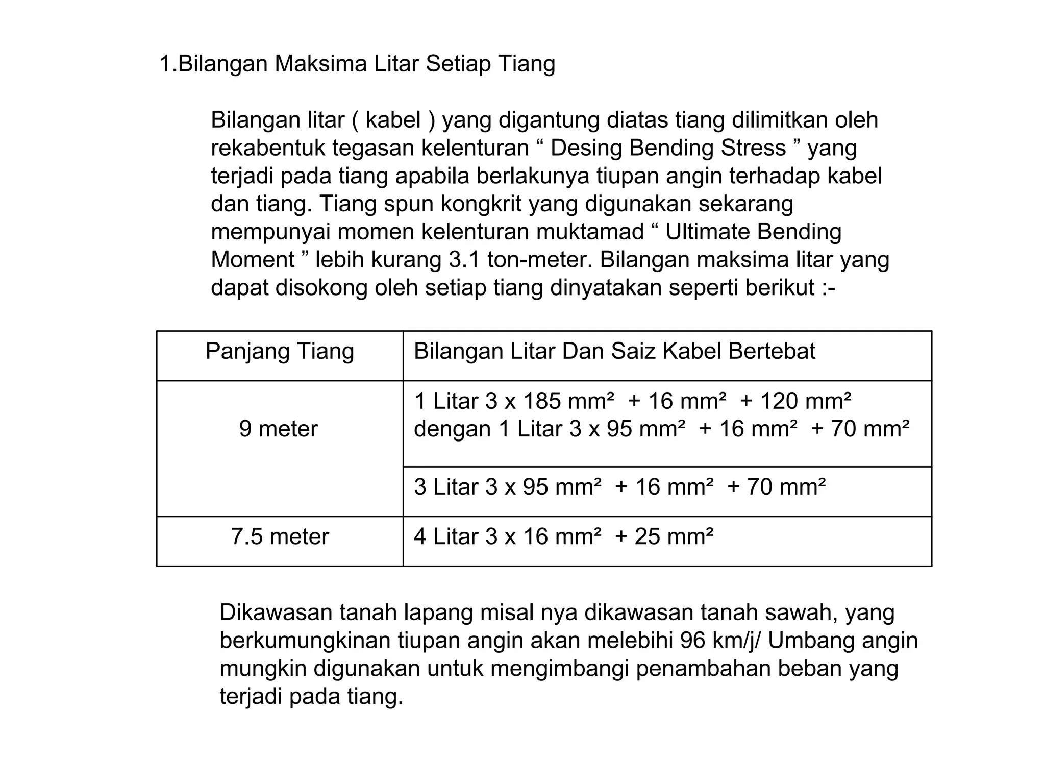 Nota abc kabel 1 | PDF