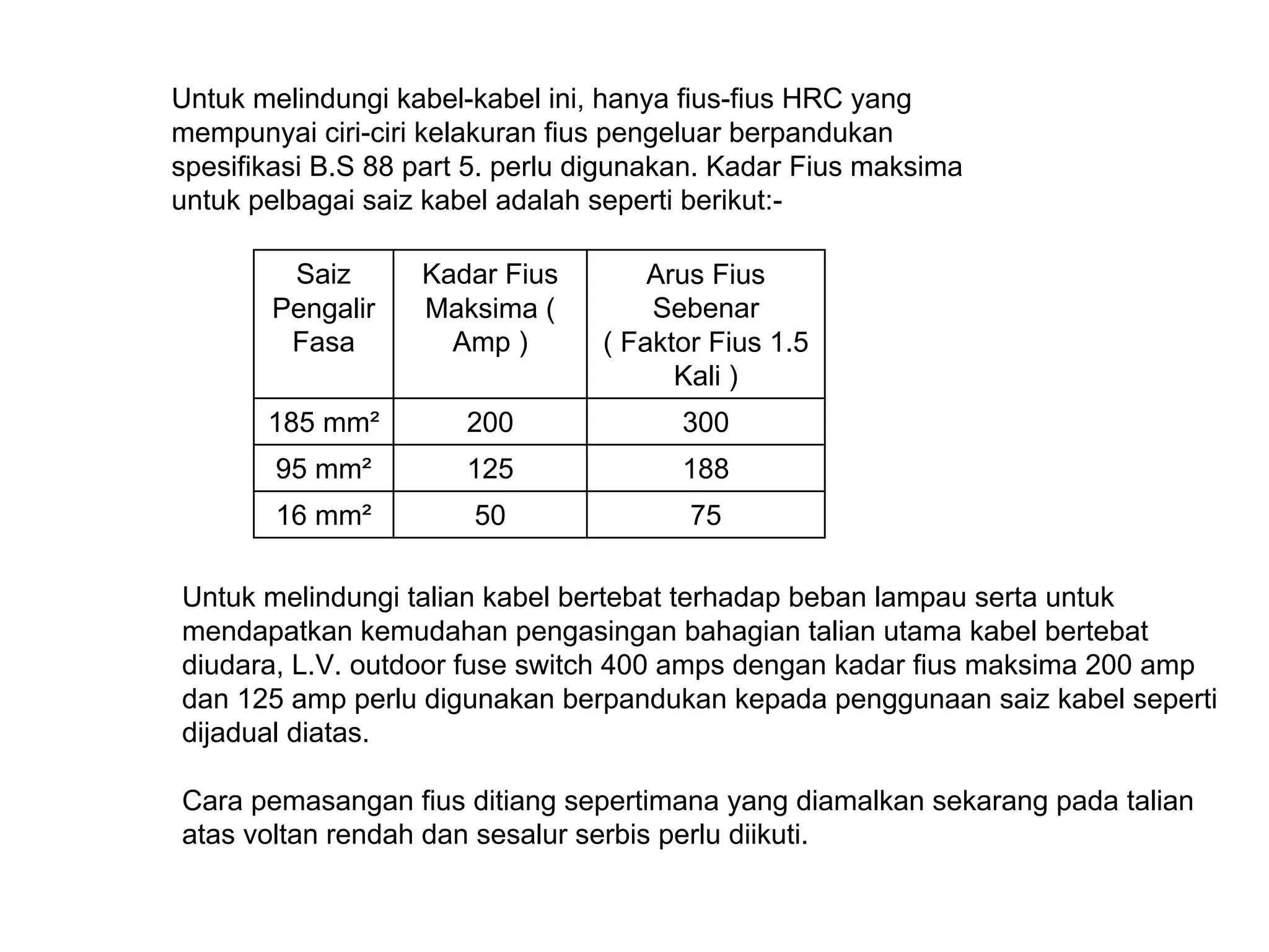 Nota abc kabel 1 | PDF
