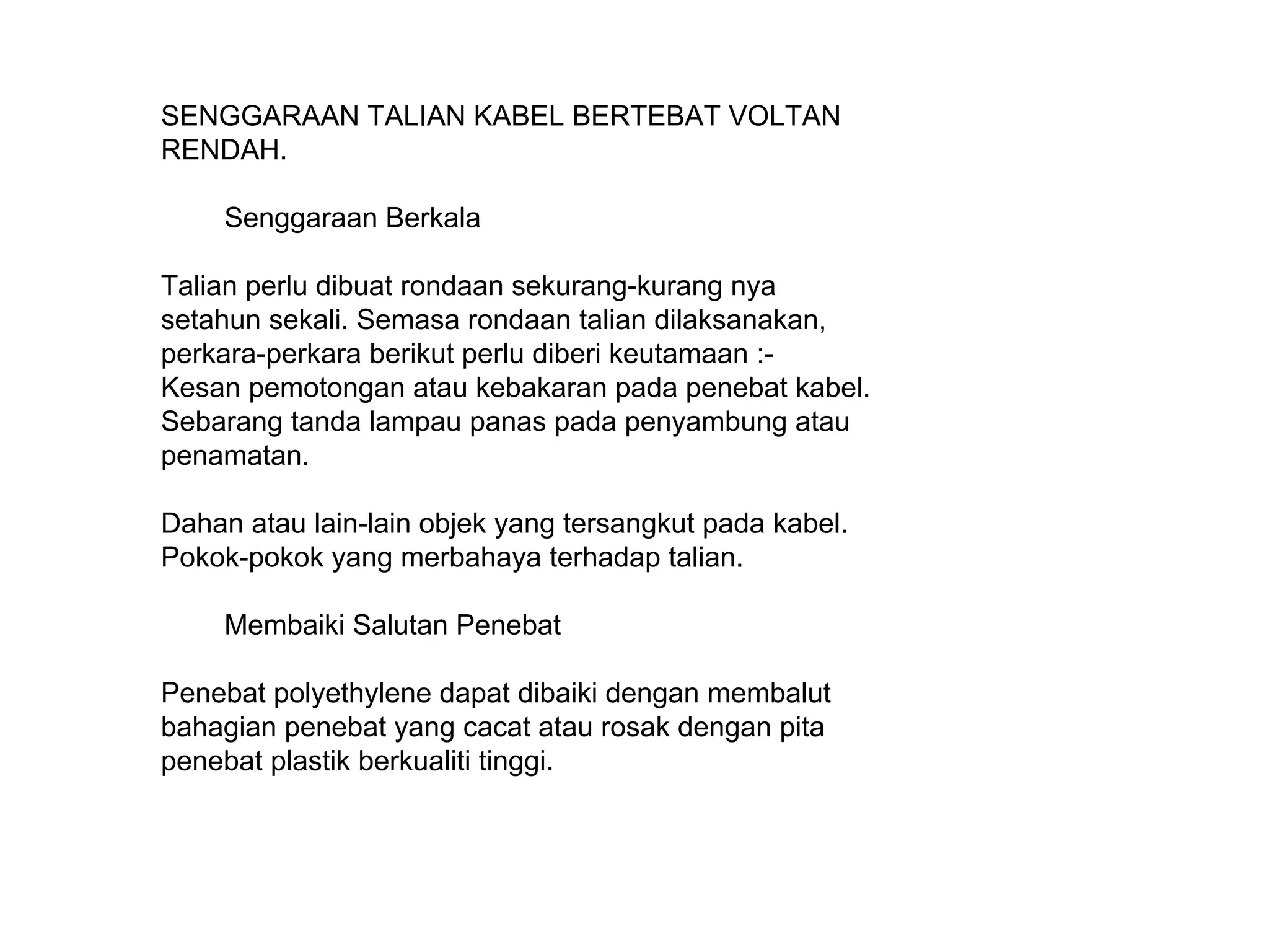 Nota abc kabel 1 | PDF