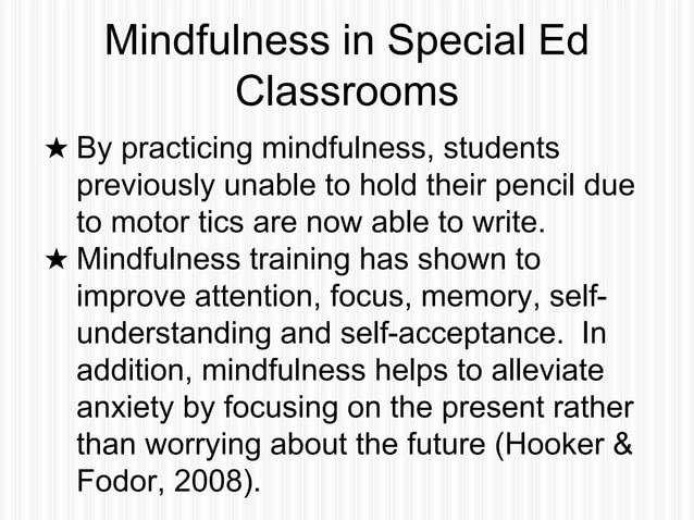 Mindfulness & Neuroplasticity: Implications for Students with Learning ...