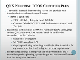 Qnx 120227023226-phpapp01 | PPTX