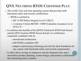 Qnx | PPTX