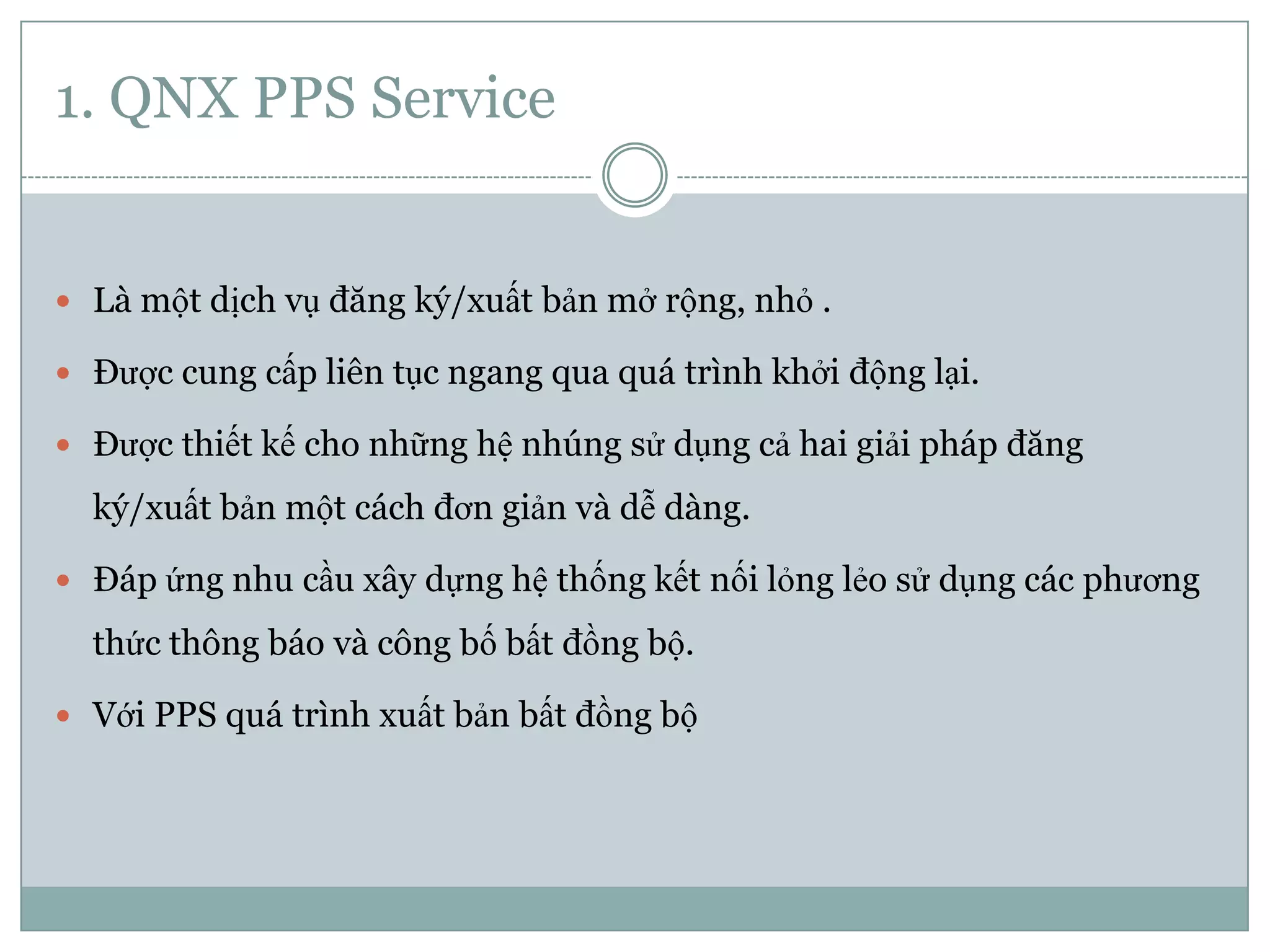 QNX Embedded RealTime OS | PPTX