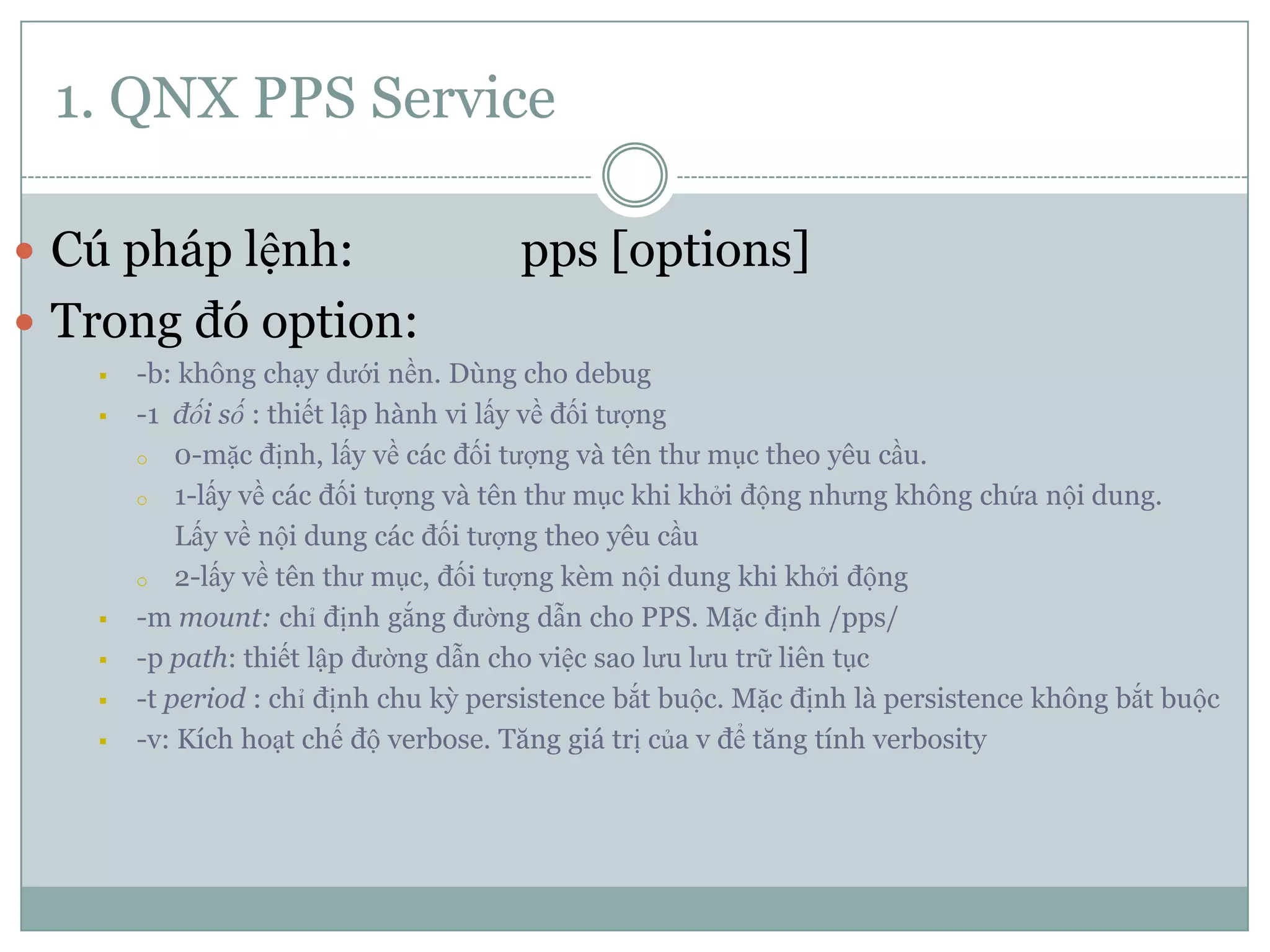 QNX Embedded RealTime OS | PPTX