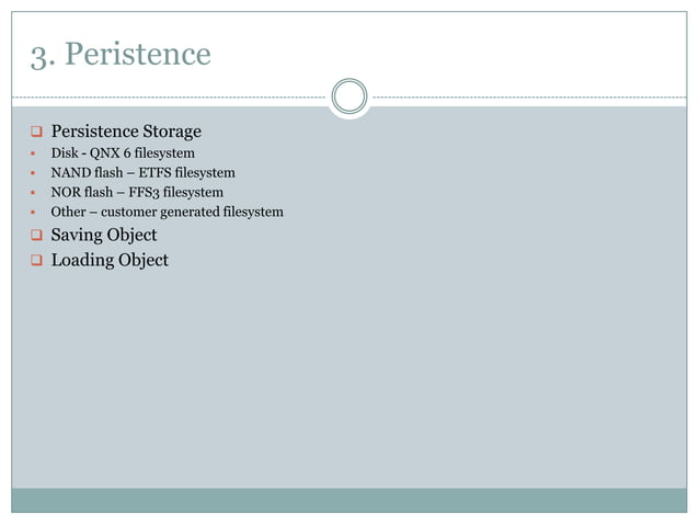 QNX Embedded RealTime OS | PPT