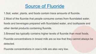 Fluoride as Minerals .pptx