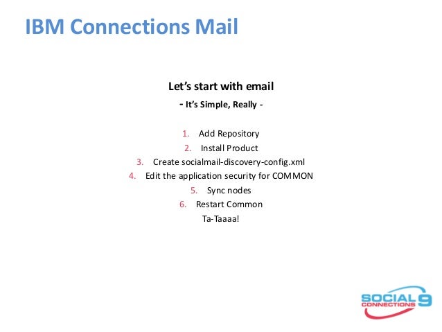 Ibm Connections Installing The Free Extras” And Integrating With Other Products