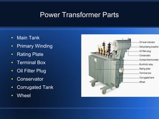 Power Transformer Parts And Functions | ODP