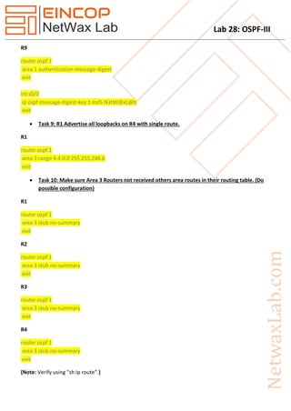 Nxll28 ospf iii | PDF