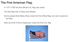 American flag | PPT