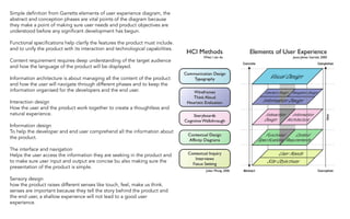 Elements of user experience presentation | PDF