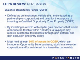 Everyone's Talking about Opportunity Zones | PPT