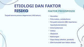 Quality of Life Presbikusis patient pptx | PPT